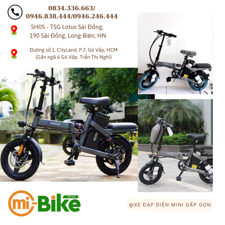 Xe đạp điện trợ lực G-force Mech Glory - Xe điện mini gấp gọn chính ...